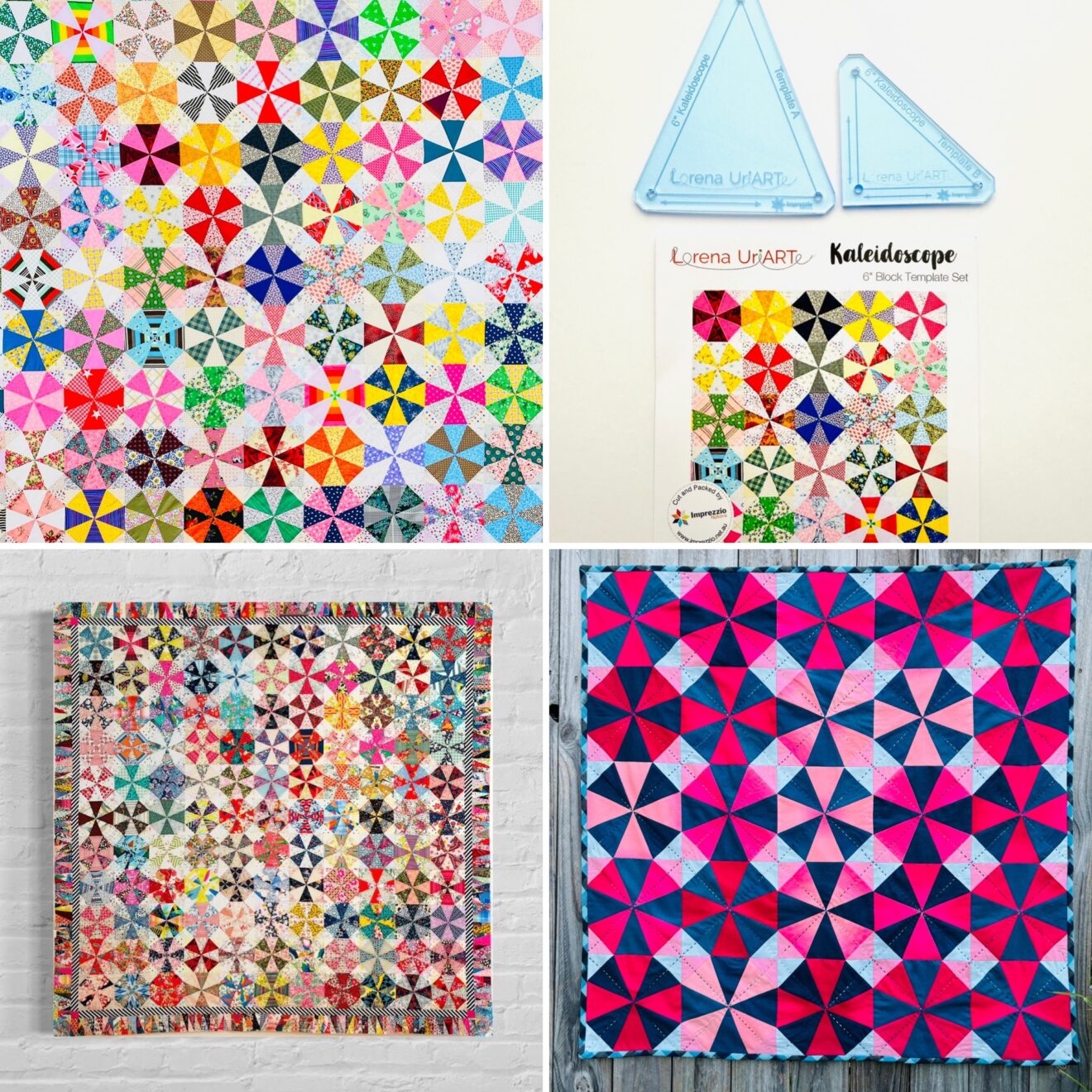 Kaleidoscope Kisses Pattern - Lorena Uriarte